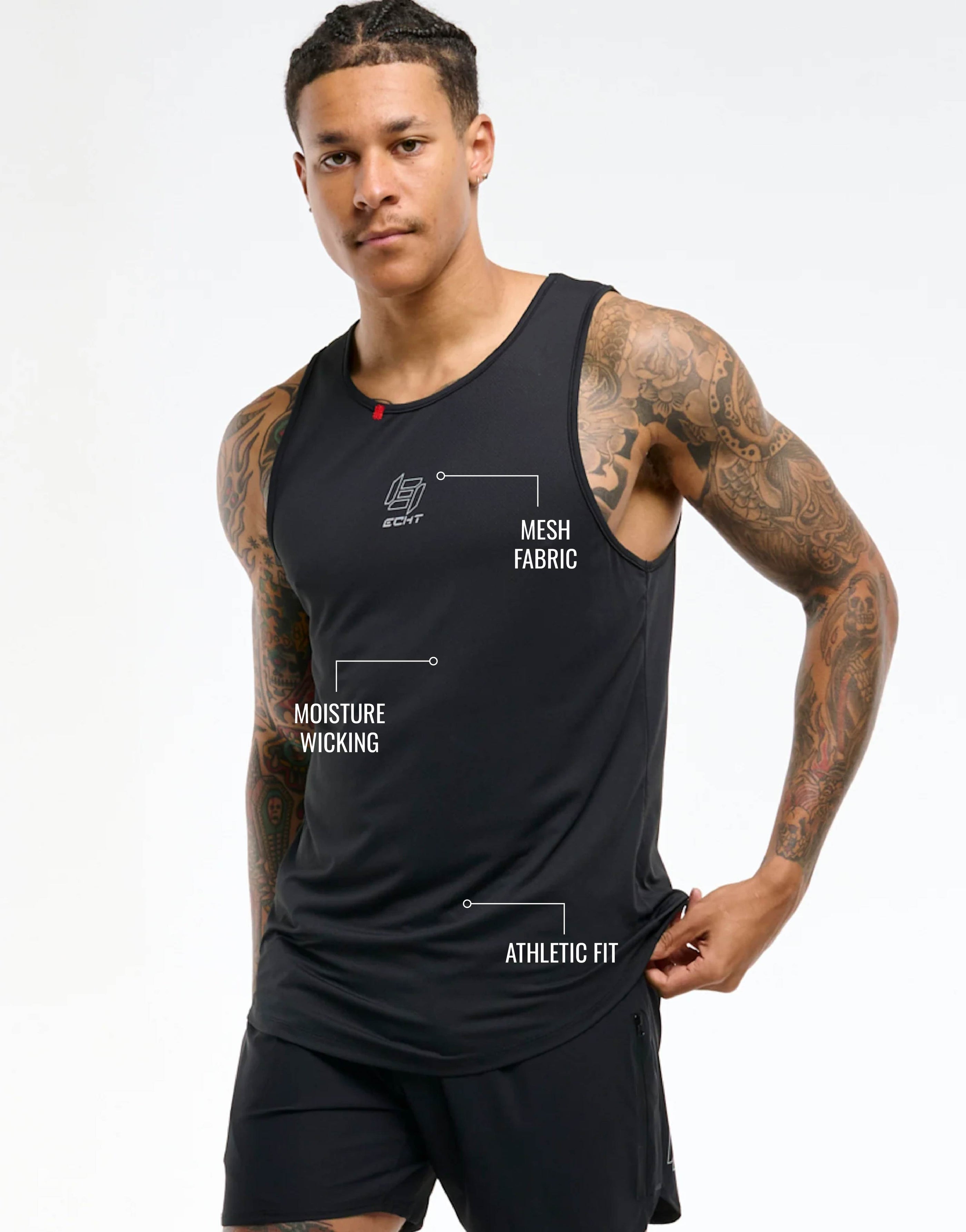 Men’s High Performance Activewear | Elite Fitness Apparel by Echt